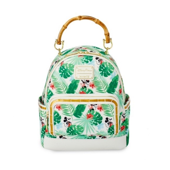 Loungefly | Bags | Mickey And Minnie Mouse Tropical Loungefly Mini ...